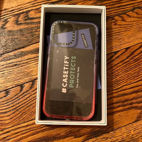 Cell Phones & Accessories | New Casetify Iphone 12 Bluepink Ombre ...